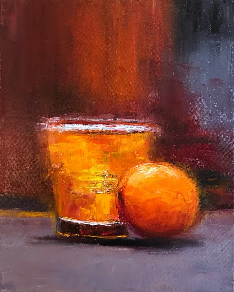 Whiskey Sour - Oil on Canvas – Corwin Galleries