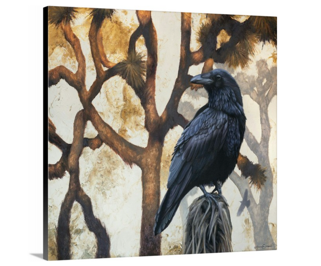The Ravens of Joshua Tree - Open Edition Canvas Giclee Print – Corwin ...