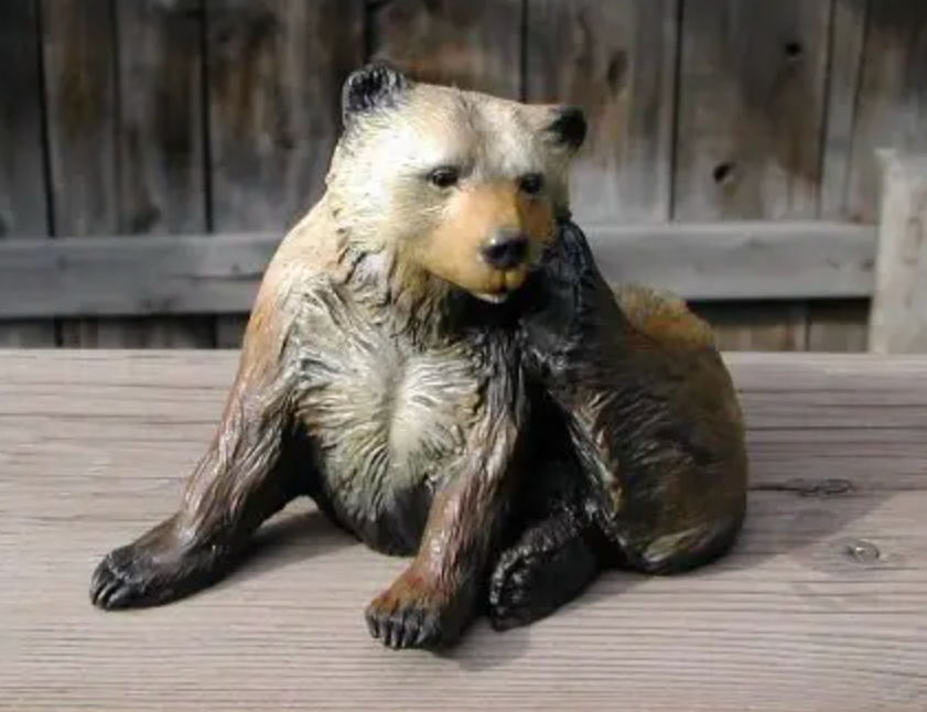 Barley Bear - Bud -Bronze – Corwin Galleries