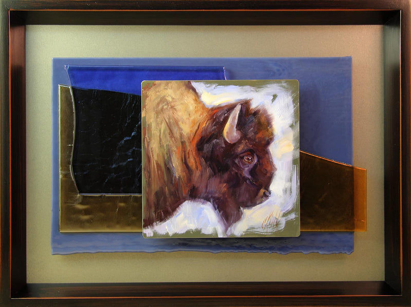 Nickel Pose - Layered Glass – Corwin Galleries